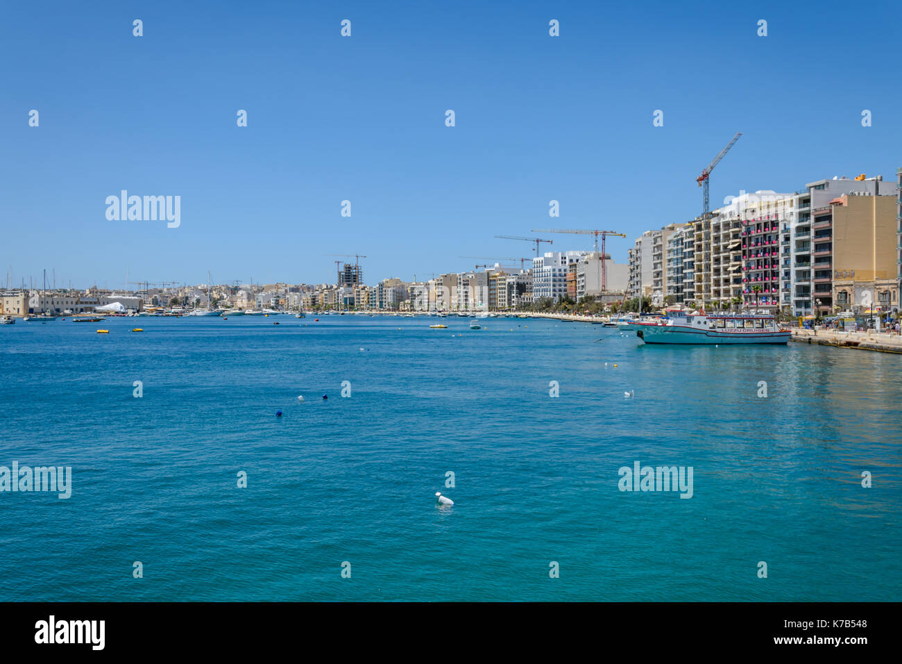 Sliema harbour hi-res stock photography and images - Alamy