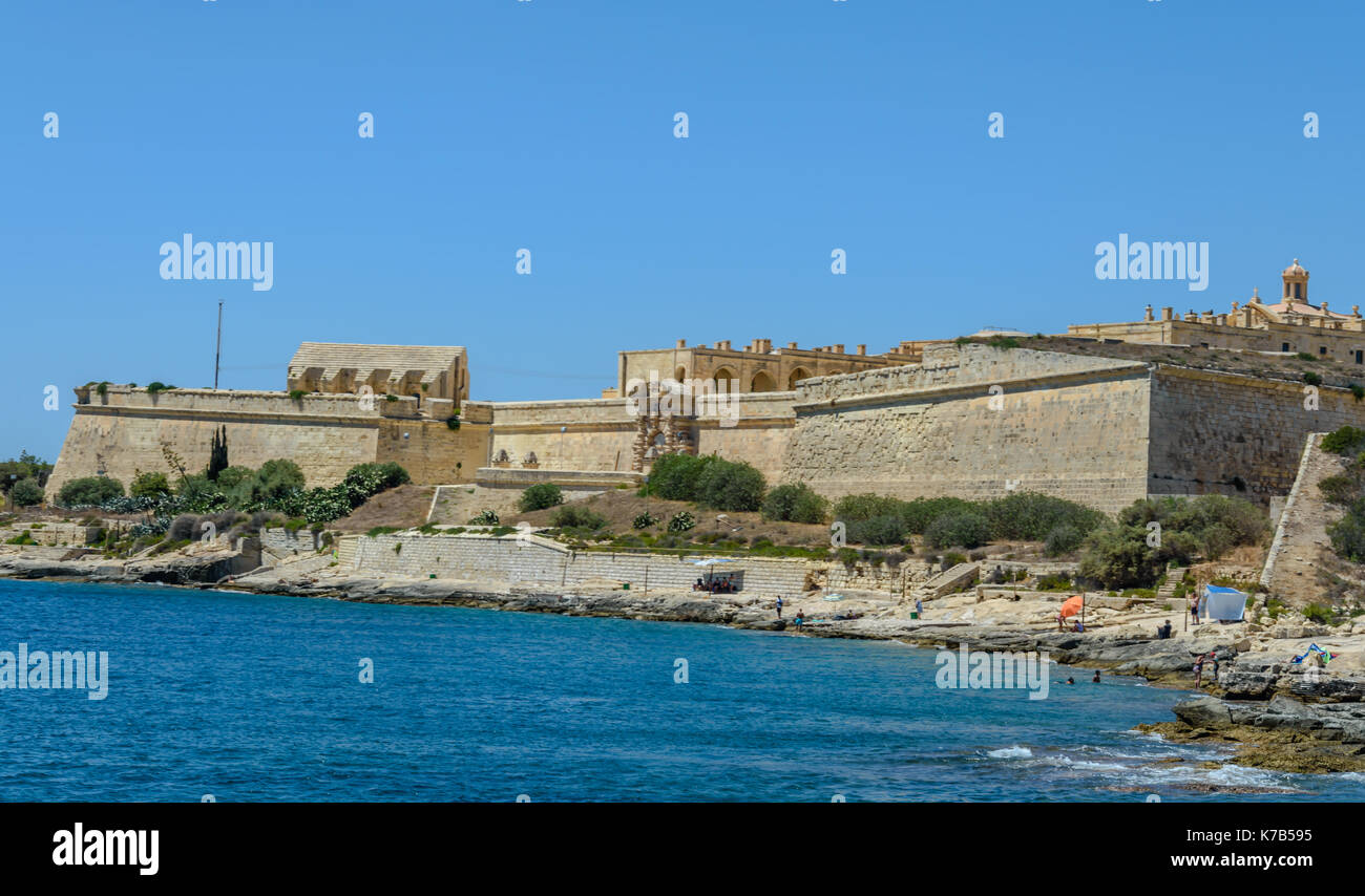 Fort manoel view hi-res stock photography and images - Alamy
