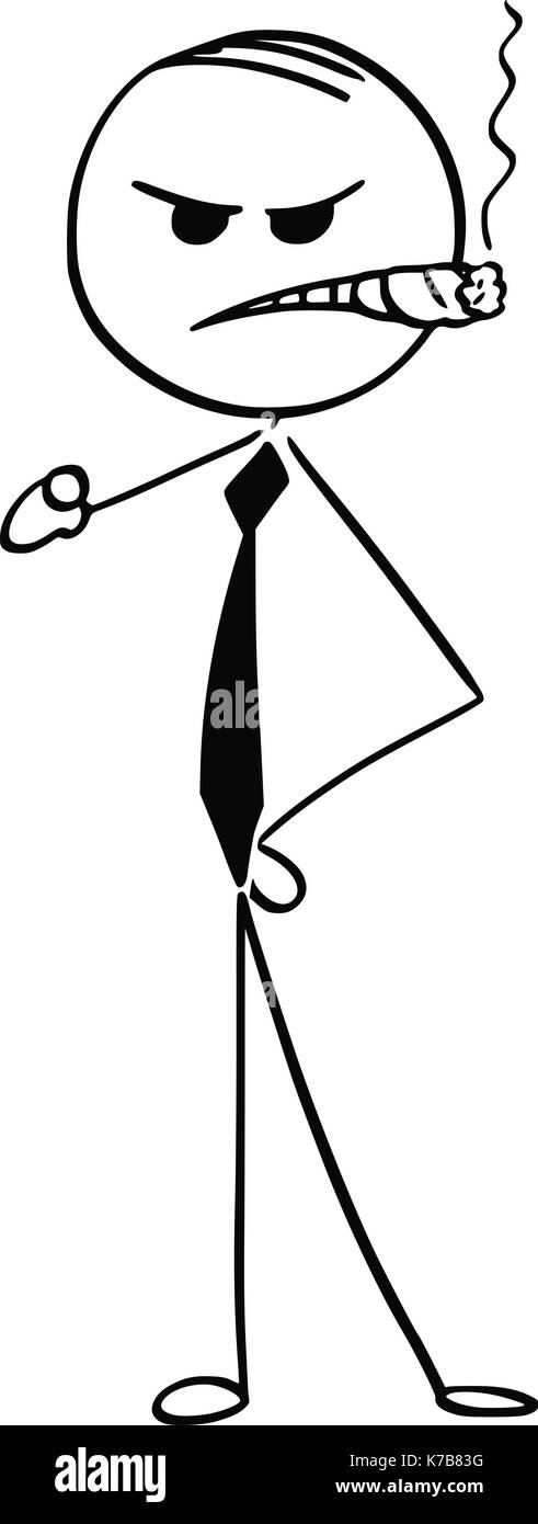 Grumpy character hi-res stock photography and images - Alamy