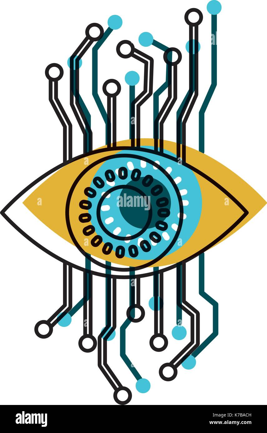 Watercolor eye Stock Vector Images - Alamy