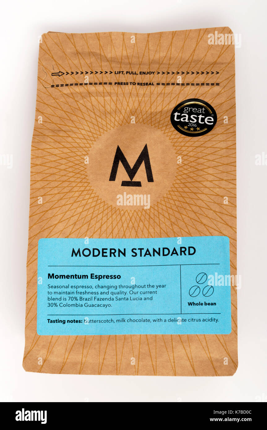 Modern standard momentum coffee beans hi-res stock photography and ...