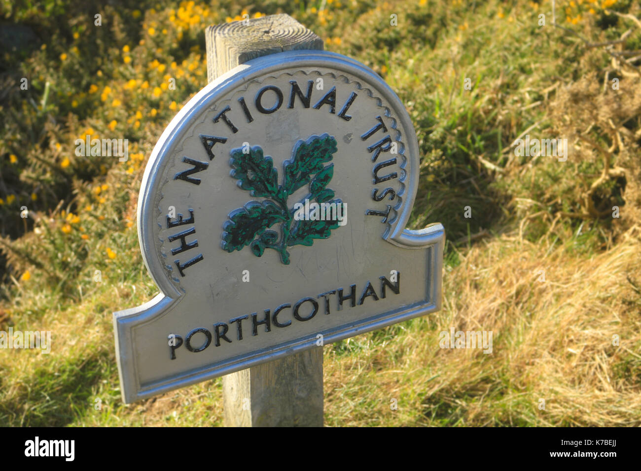 National trust sign signage hi-res stock photography and images - Alamy