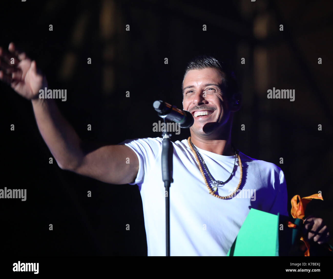 Francesco gabbani italian singer songwriter hi-res stock photography ...