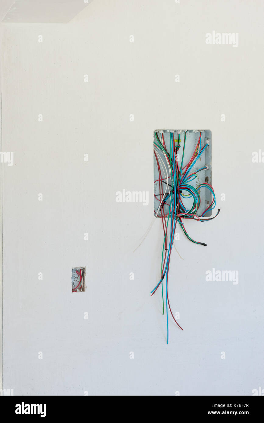 Dangling wires hi-res stock photography and images - Alamy