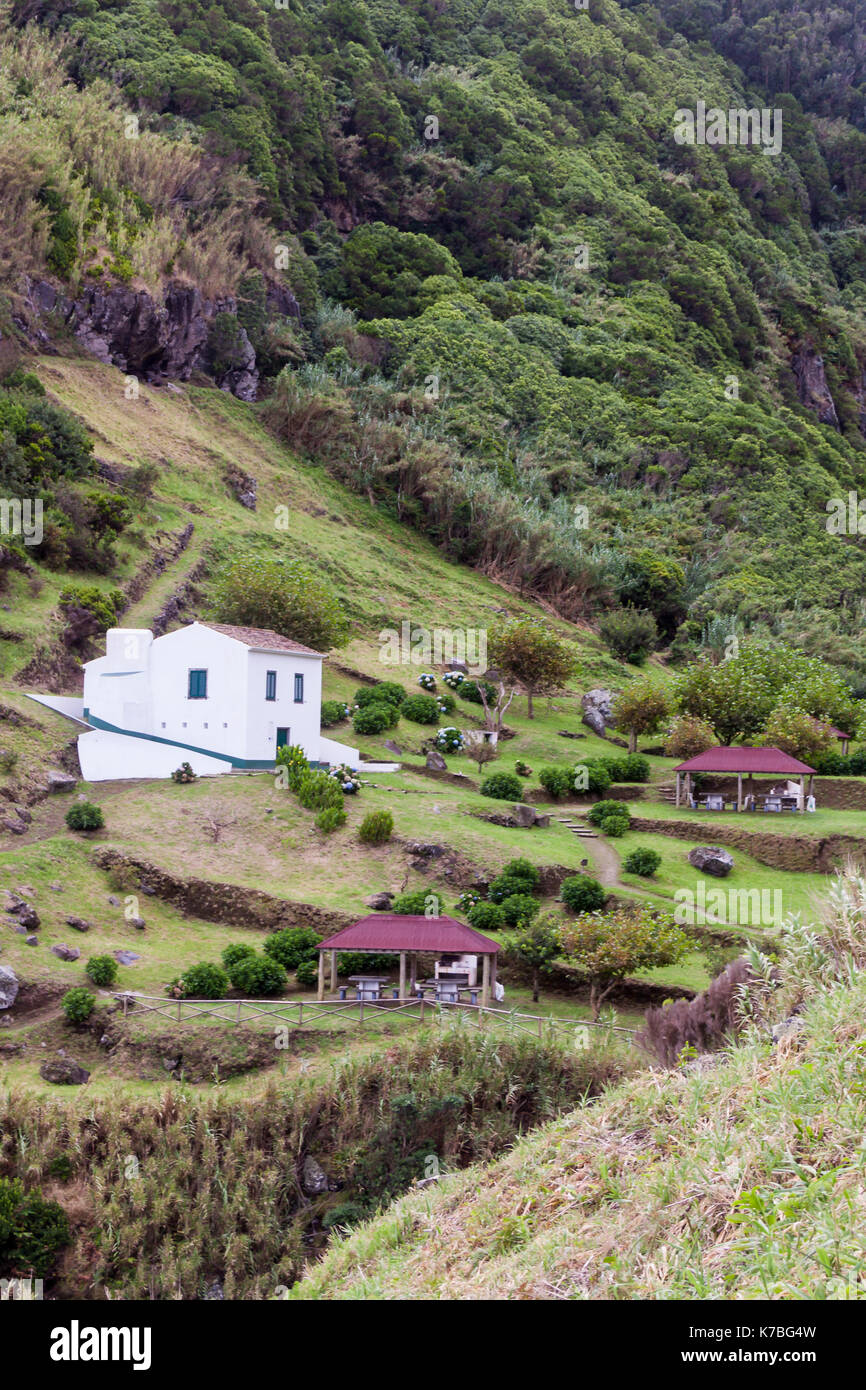 Park with Picnic Spots on Sao Miguel, Azores, Europe Stock Photo - Alamy
