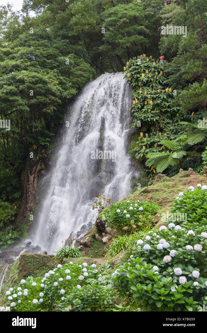 Achada waterfall hi-res stock photography and images - Alamy