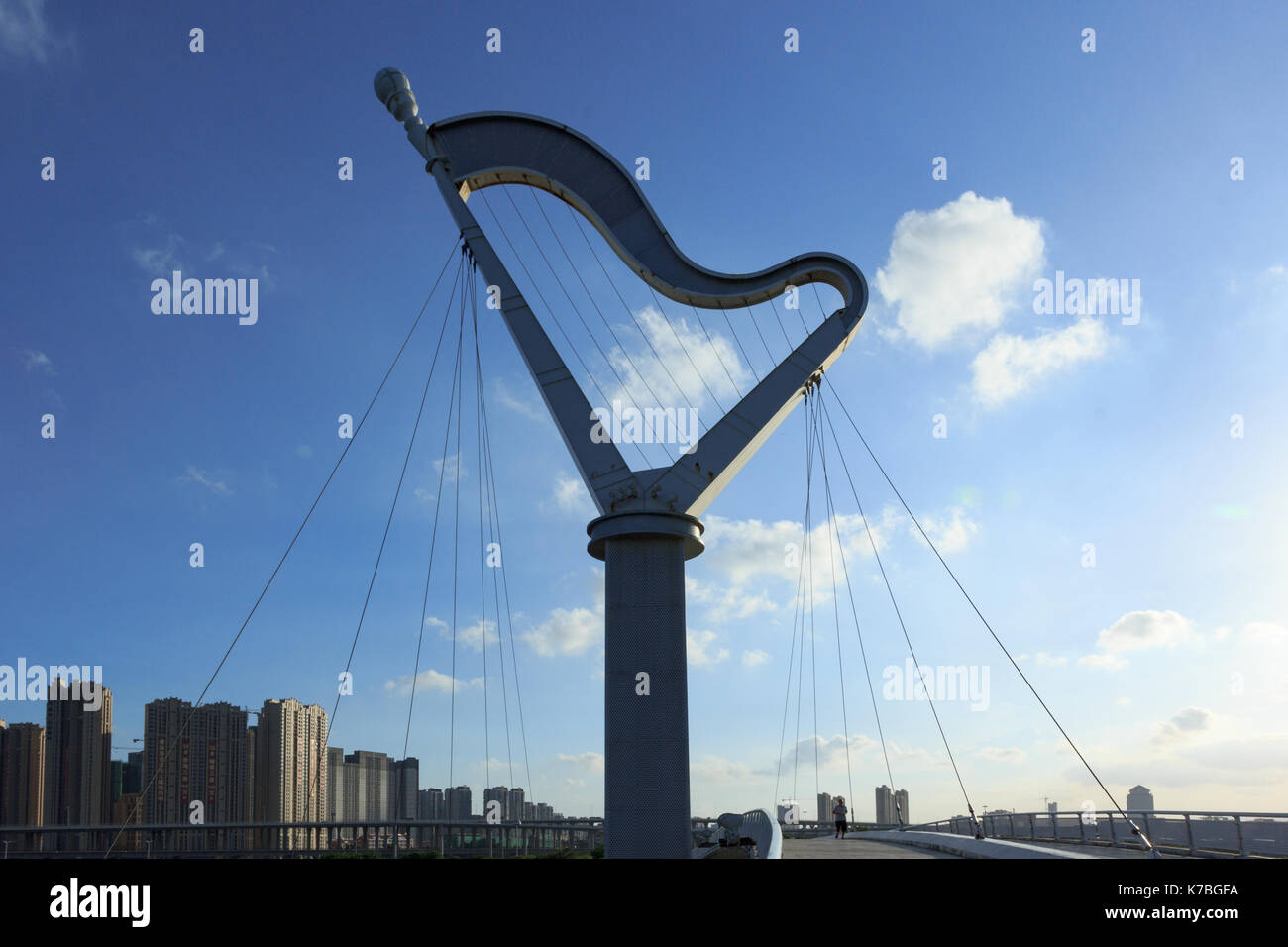 Harp bridge hi-res stock photography and images - Alamy
