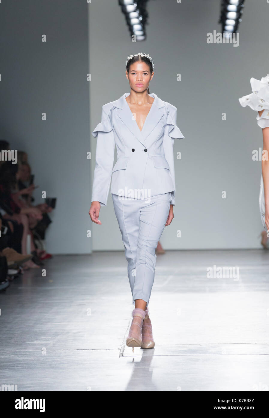 New York, NY USA - September 12, 2017: Model walks runway for Elliatt ...