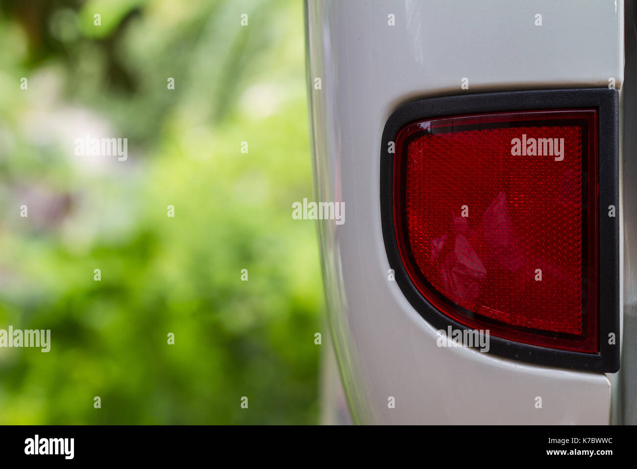 Close up Taillight of car background and texture Stock Photo - Alamy