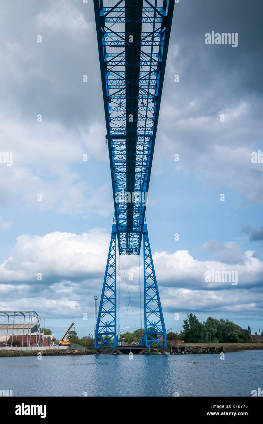 Middlesbrough Transporter Bridge Stock Photo - Alamy