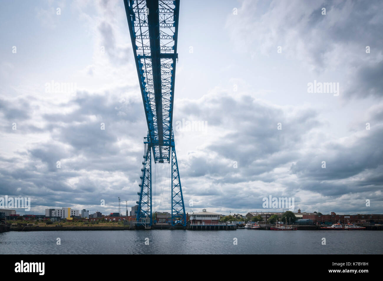 Middlesbrough Transporter Bridge Stock Photo - Alamy