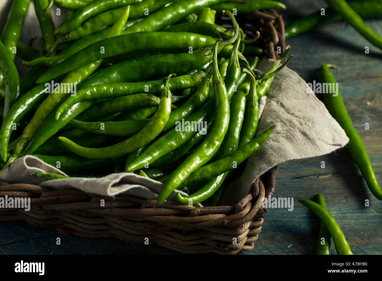Variety green peppers hi-res stock photography and images - Alamy
