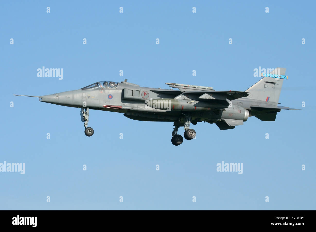 RAF Jaguars from 6 Squadron, RAF, the last remaining UK Jaguar unit ...