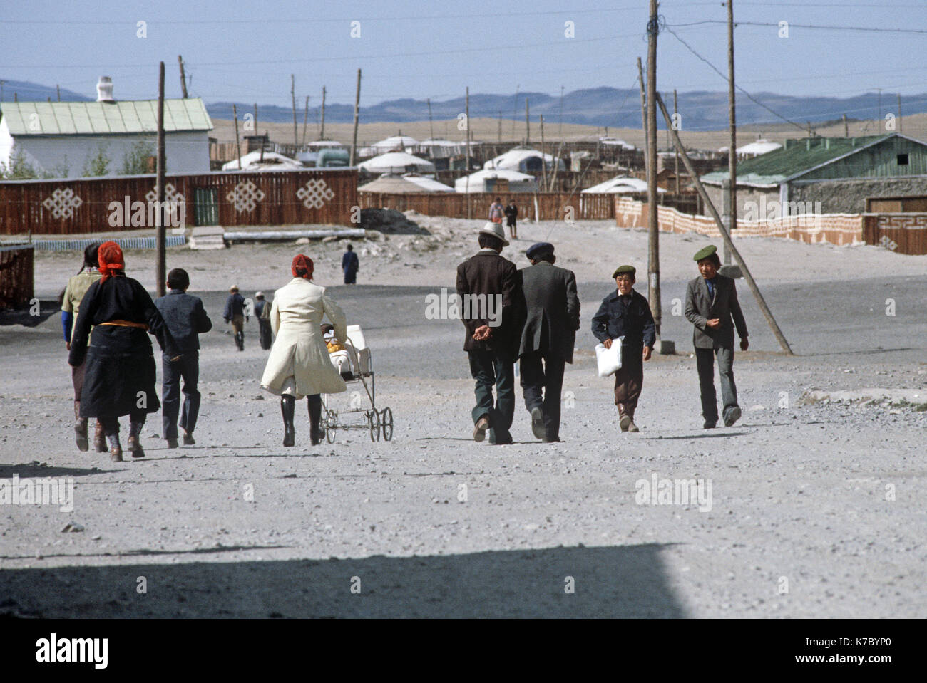Gobi-Altai town, Gobi Desert, Mongolia, Asia Stock Photo - Alamy