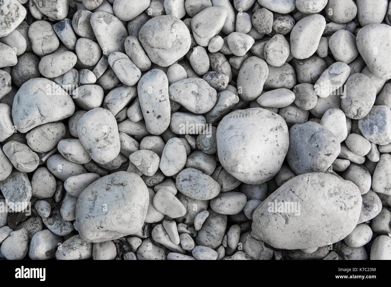 White round rocks Stock Photo - Alamy