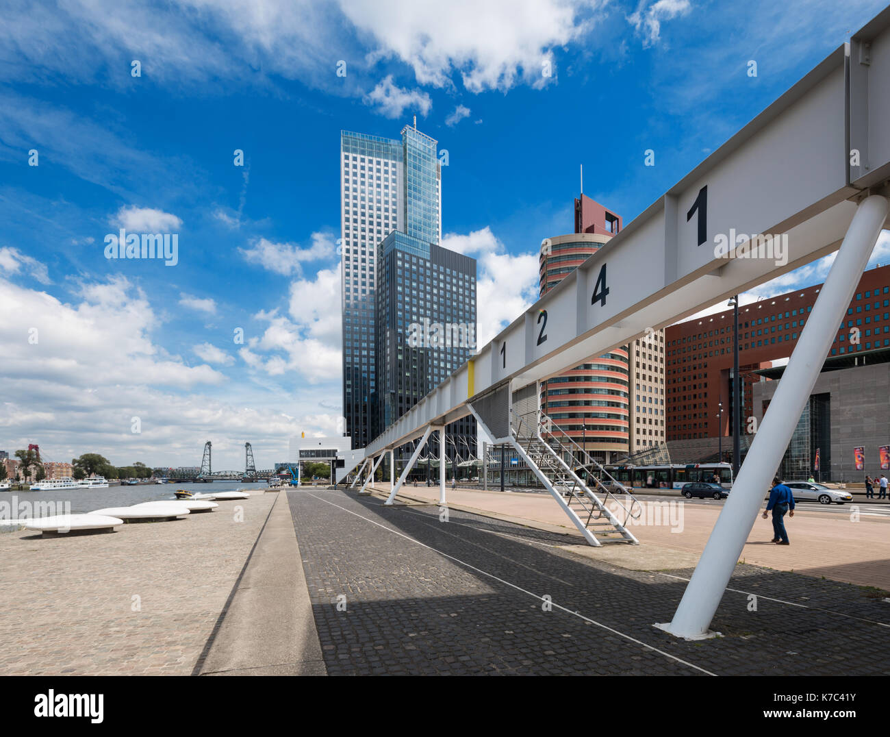 Modern Cityscape of Rotterdam Stock Photo - Alamy