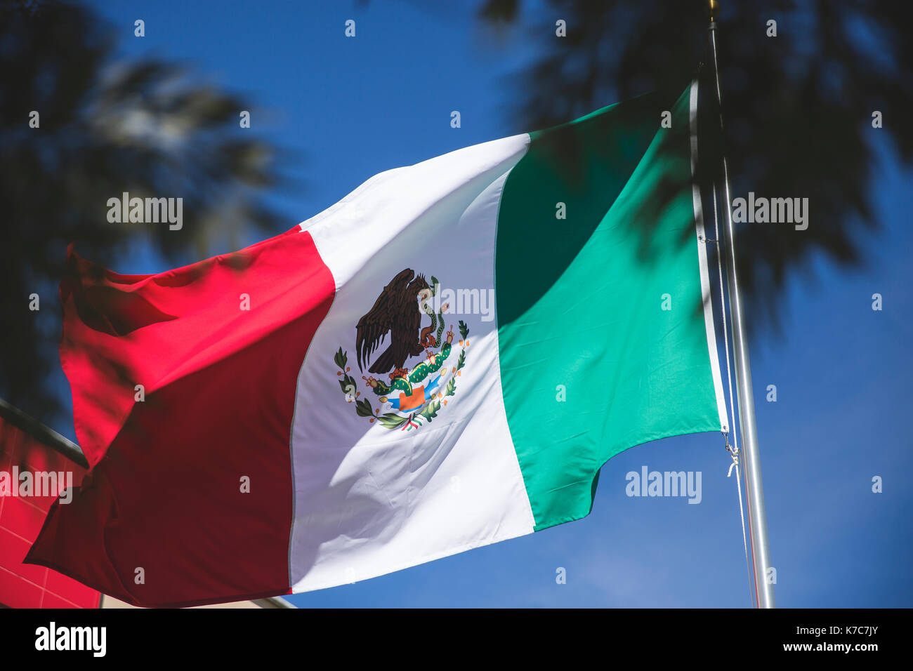 Flag of puebla hi-res stock photography and images - Alamy