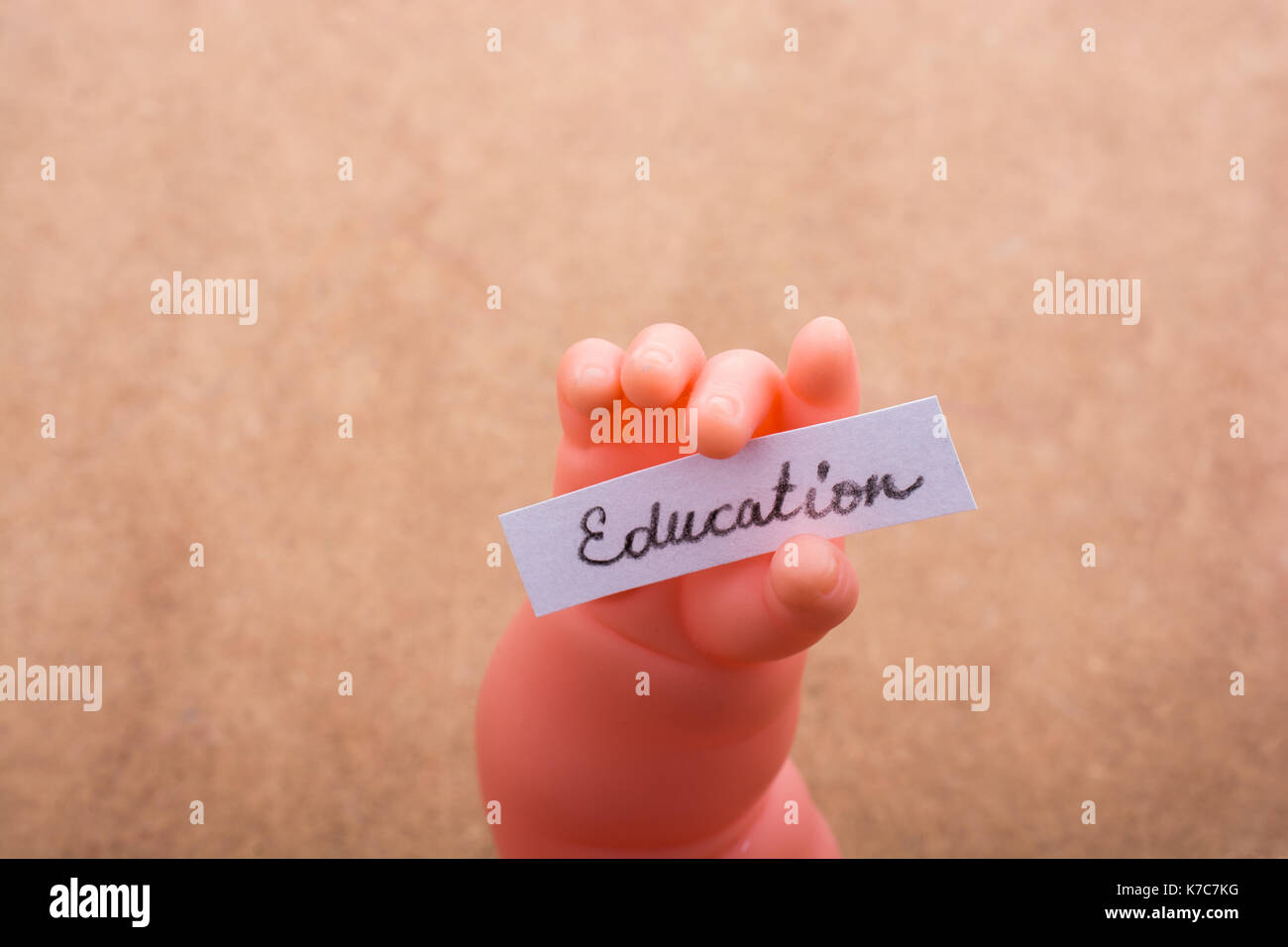 Back to school theme with education title Stock Photo - Alamy