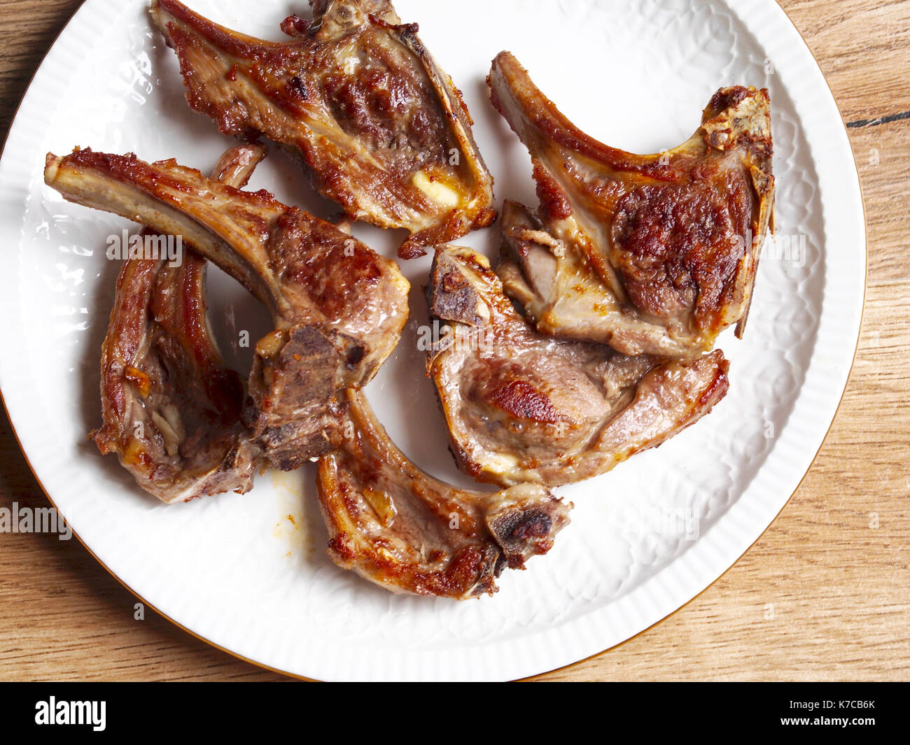 Cooked lamb hi-res stock photography and images - Alamy