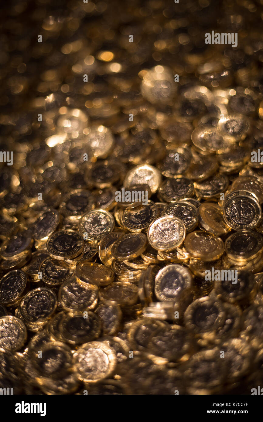 The Royal Mint Experience and coin production factory, in Llantrisant ...