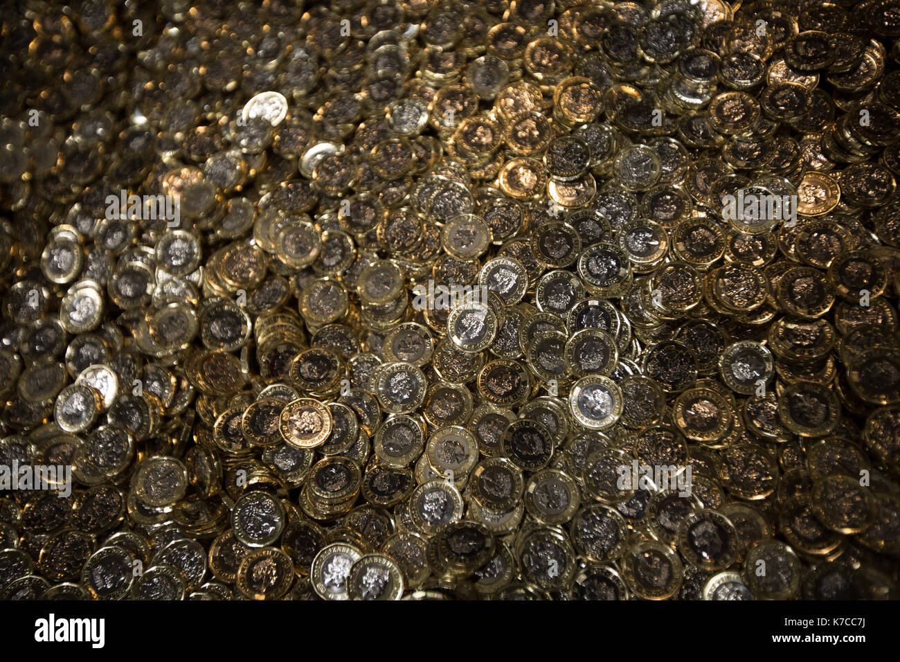 The Royal Mint Experience and coin production factory, in Llantrisant ...