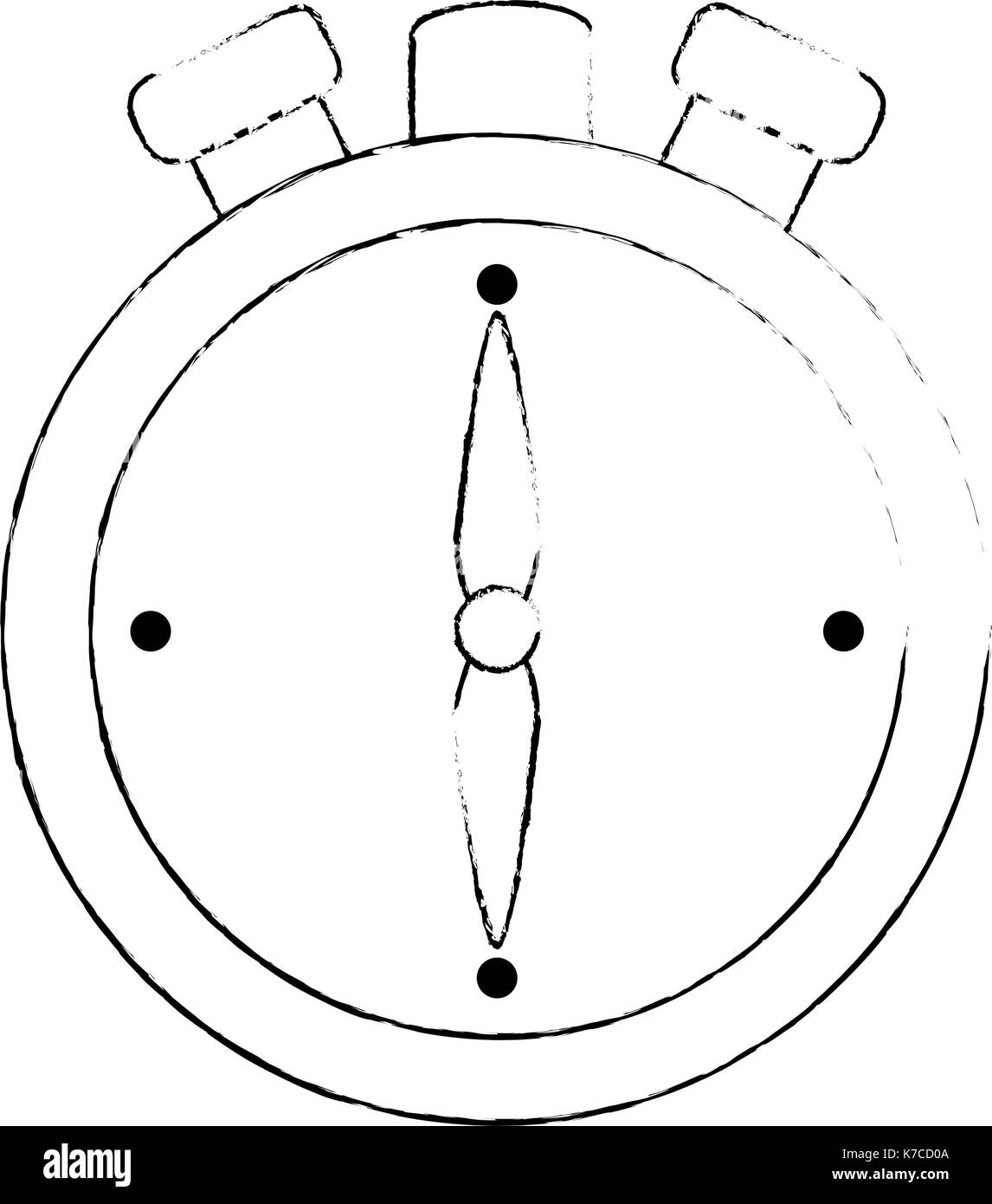 chronometer timer isolated icon vector illustration design Stock Vector ...