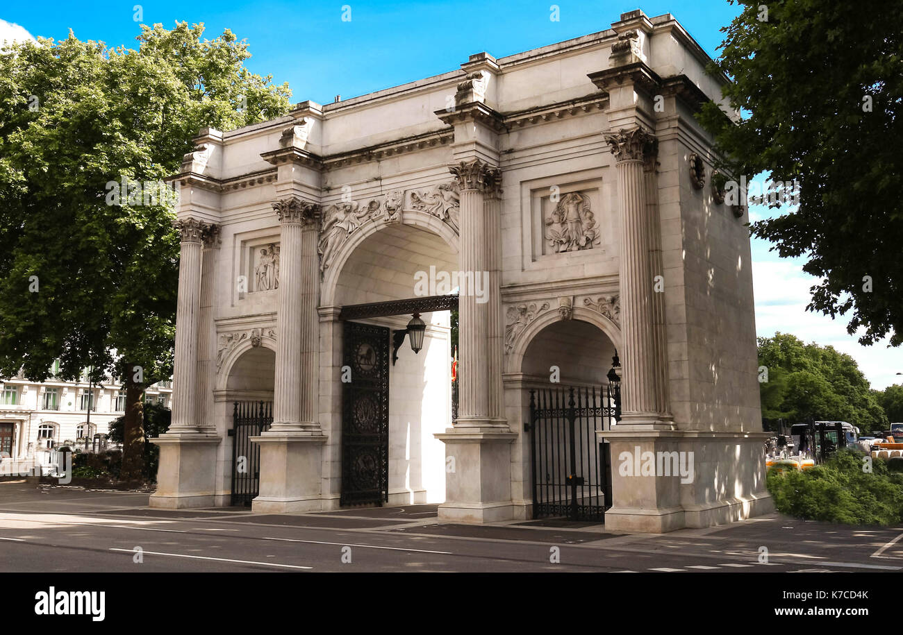 Marble arch london old hi-res stock photography and images - Alamy