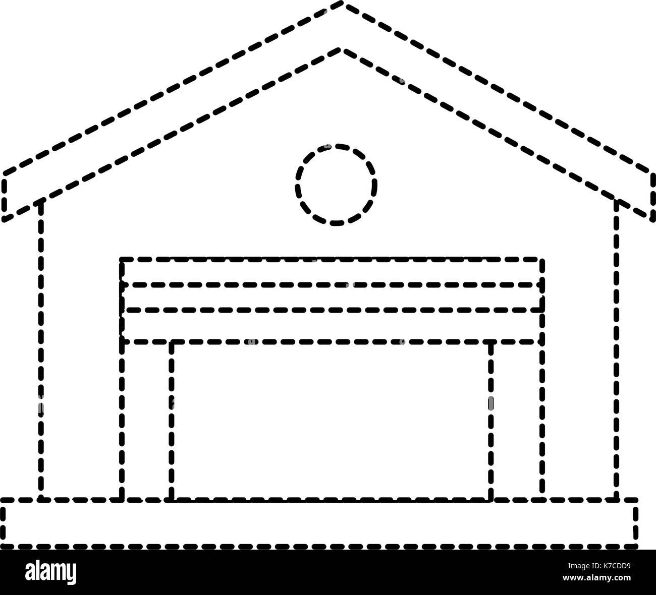 warehouse building isolated icon Stock Vector Image & Art - Alamy