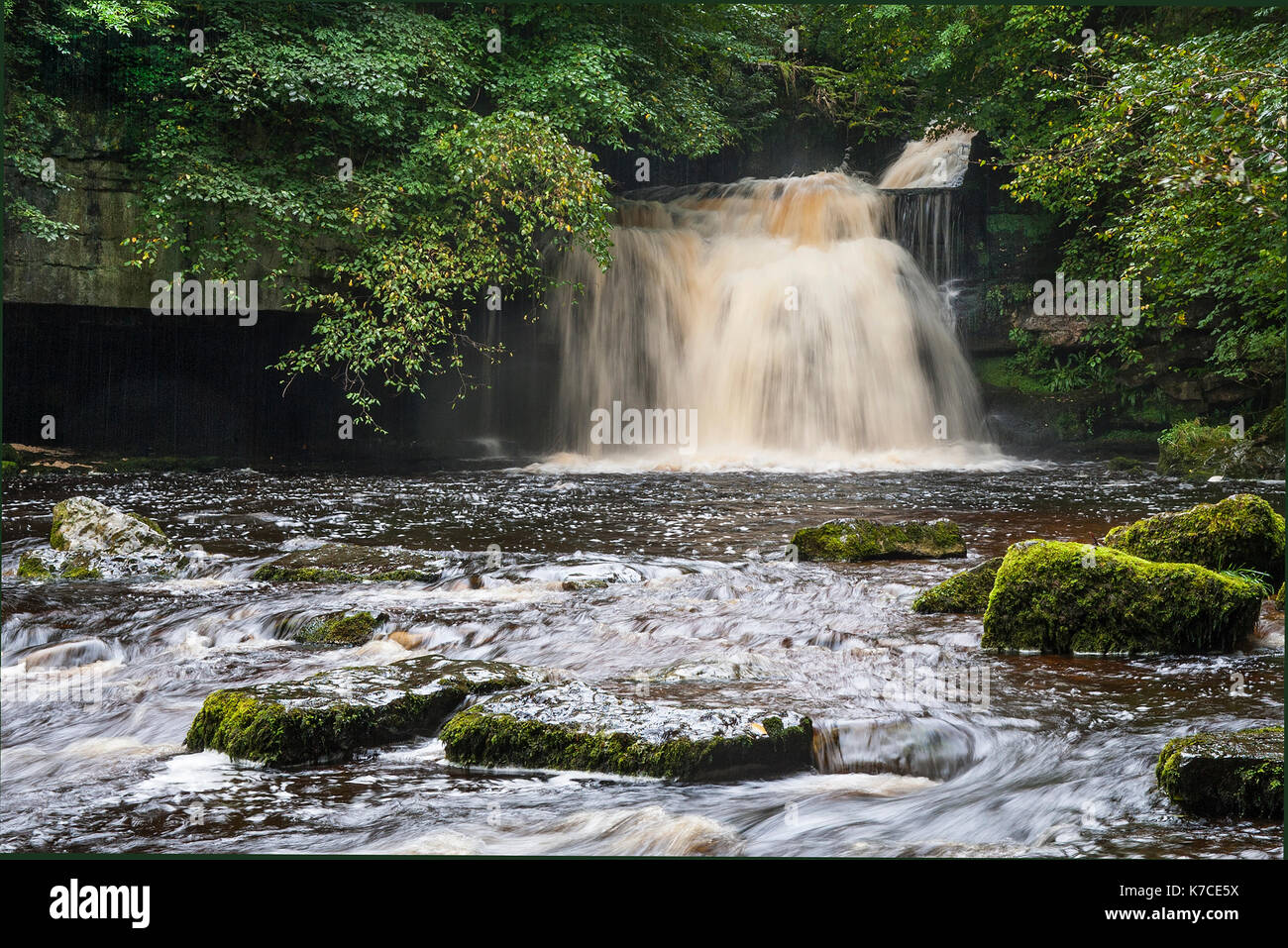 Cauldron Force, West Burton Stock Photo - Alamy