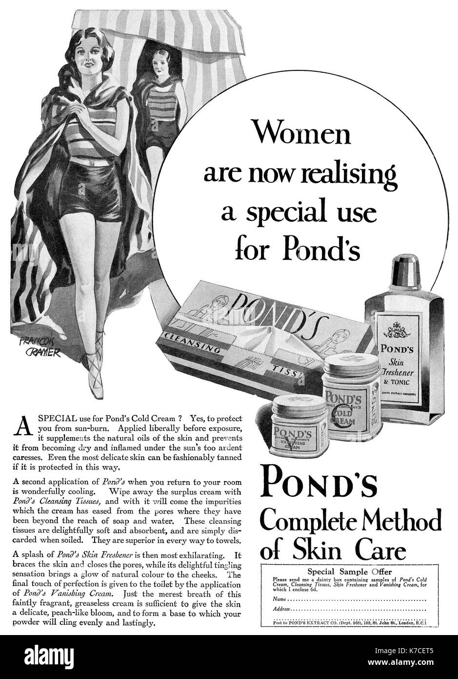 Ponds Cream Ad