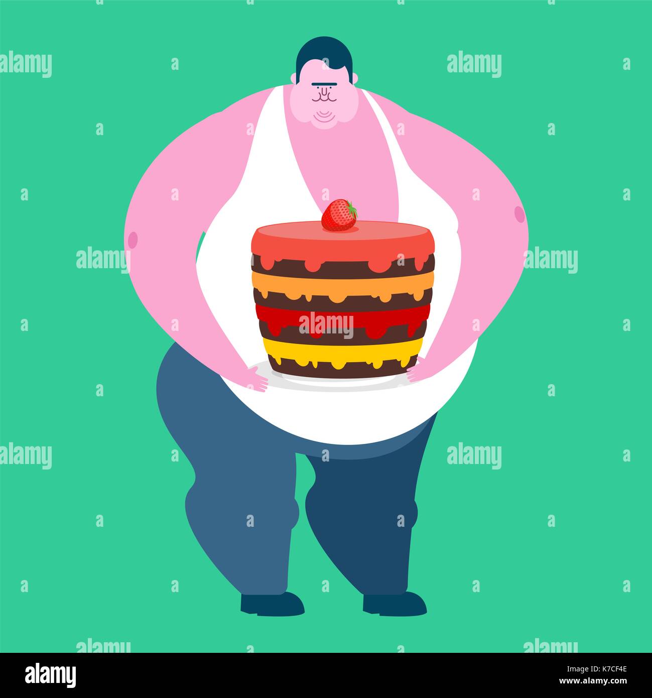Fat People Eating Cake
