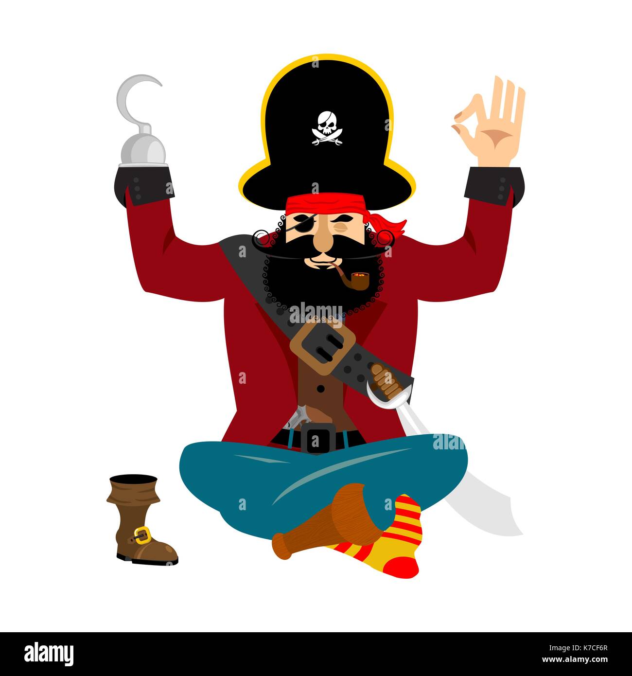 Pirate yoga. filibuster yogi. buccaneer relaxation and cognition ...