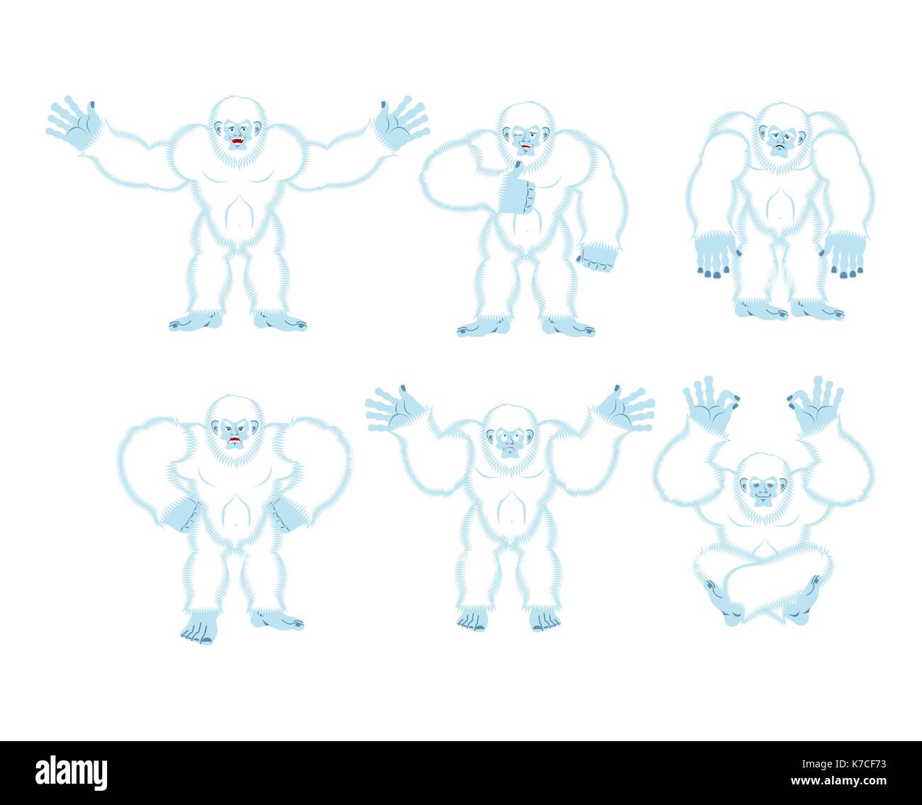 Monsters Inc Abominable Snowman Drawing