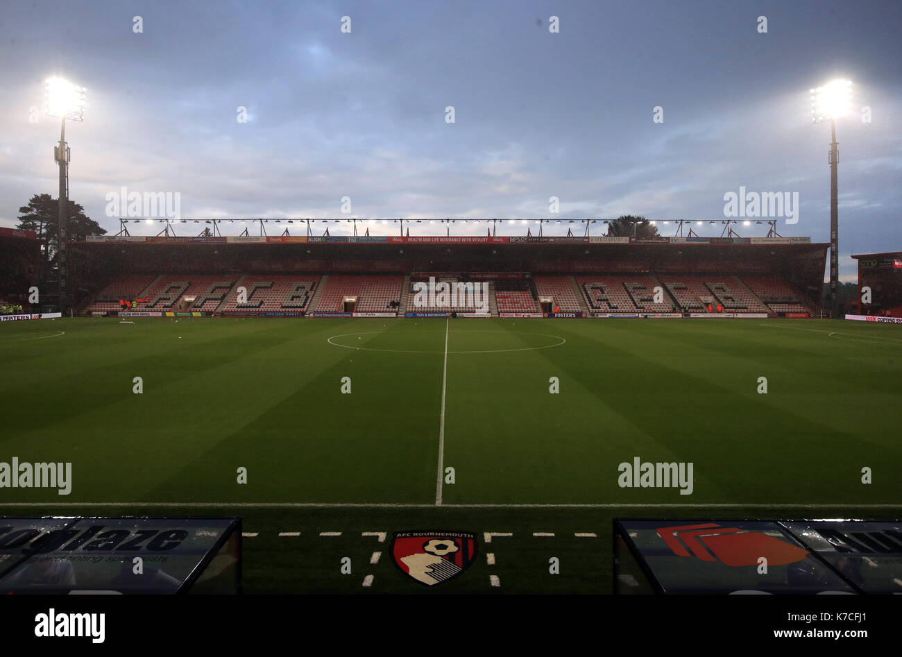 General view of the Vitality Stadium before the Premier League match ...