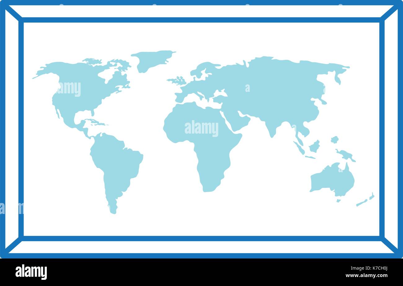 world paper map icon vector illustration design Stock Vector Image ...
