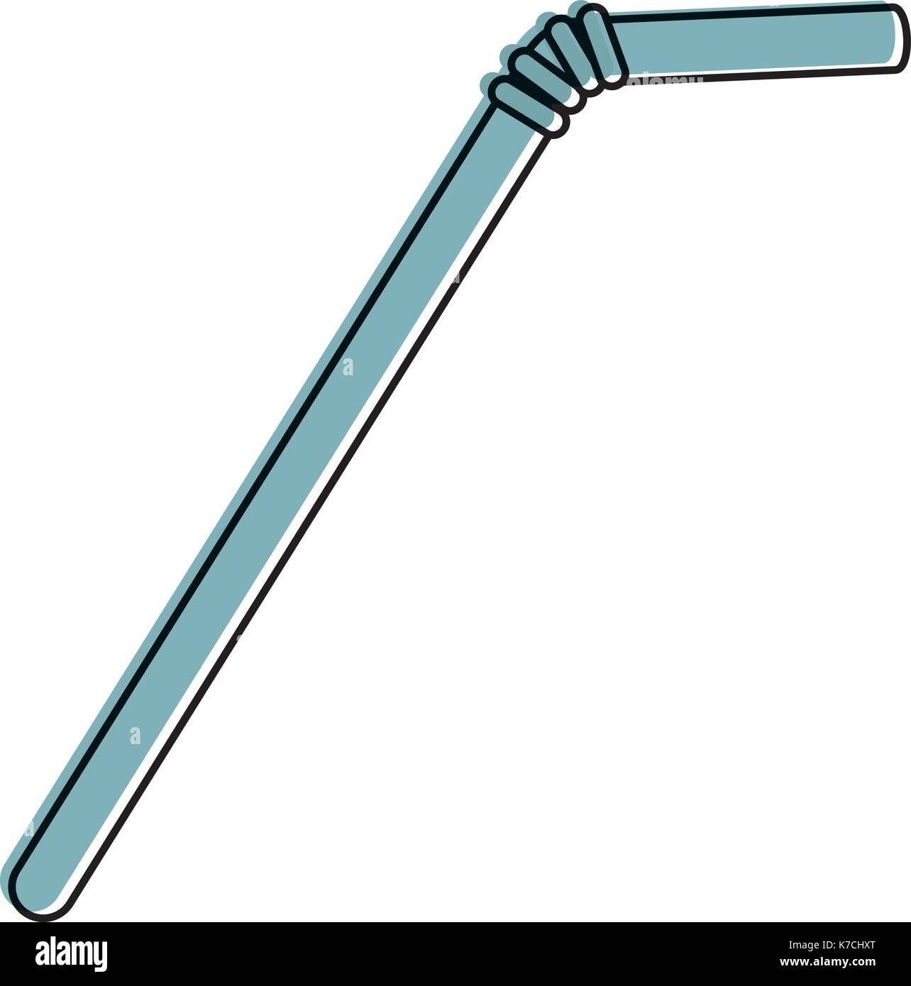 straw plastic isolated icon Stock Vector Image & Art - Alamy