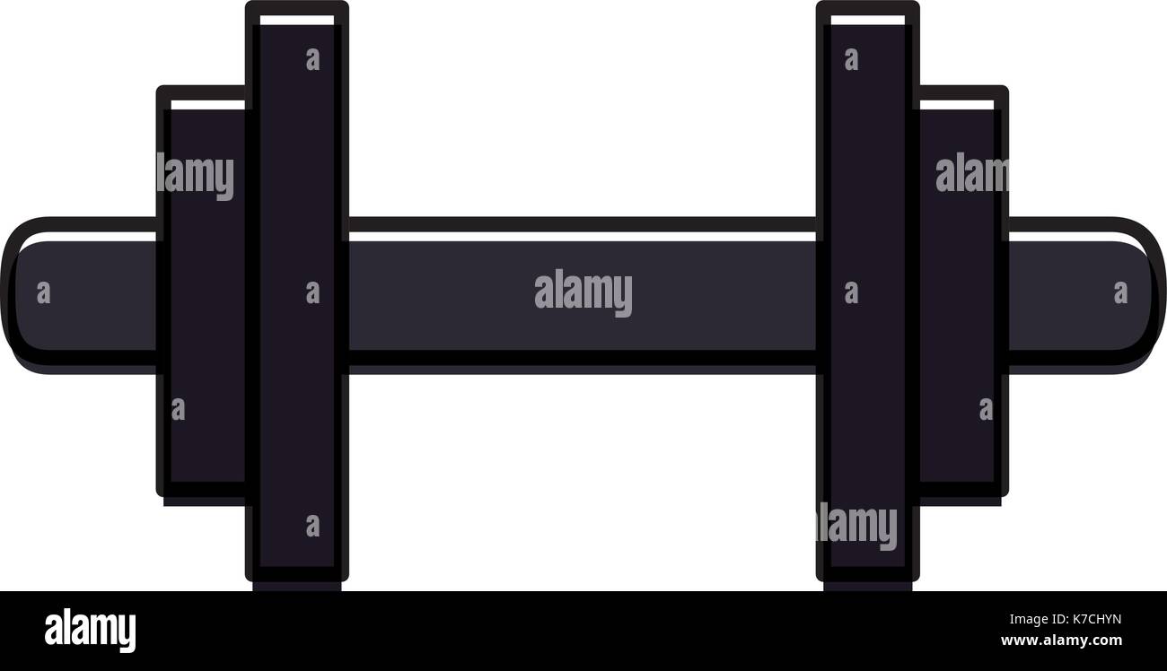 weight lifting device gym Stock Vector Image & Art - Alamy