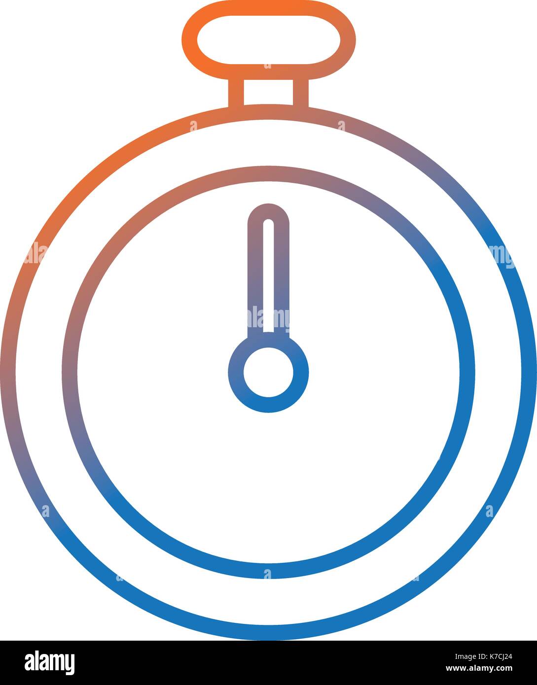 chronometer timer isolated icon Stock Vector Image & Art - Alamy