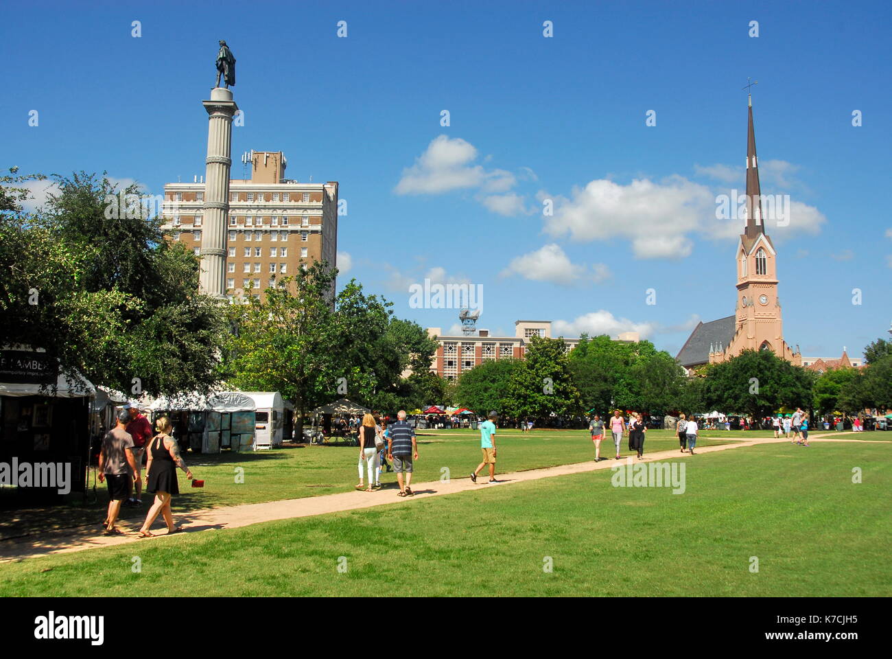 Marion square, charleston. hi-res stock photography and images - Alamy
