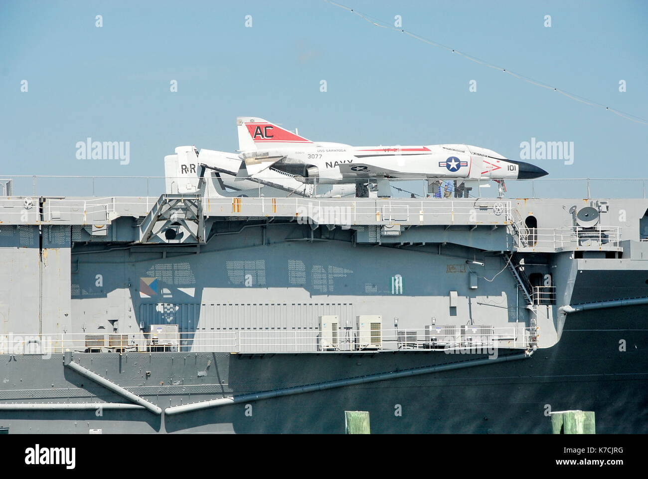 USS Yorktown is a US Navy aircraft carrier and is a National Historic ...