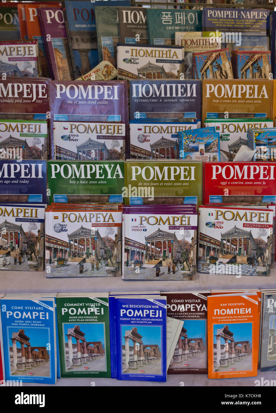 Pompeii tourist guide hi-res stock photography and images - Alamy