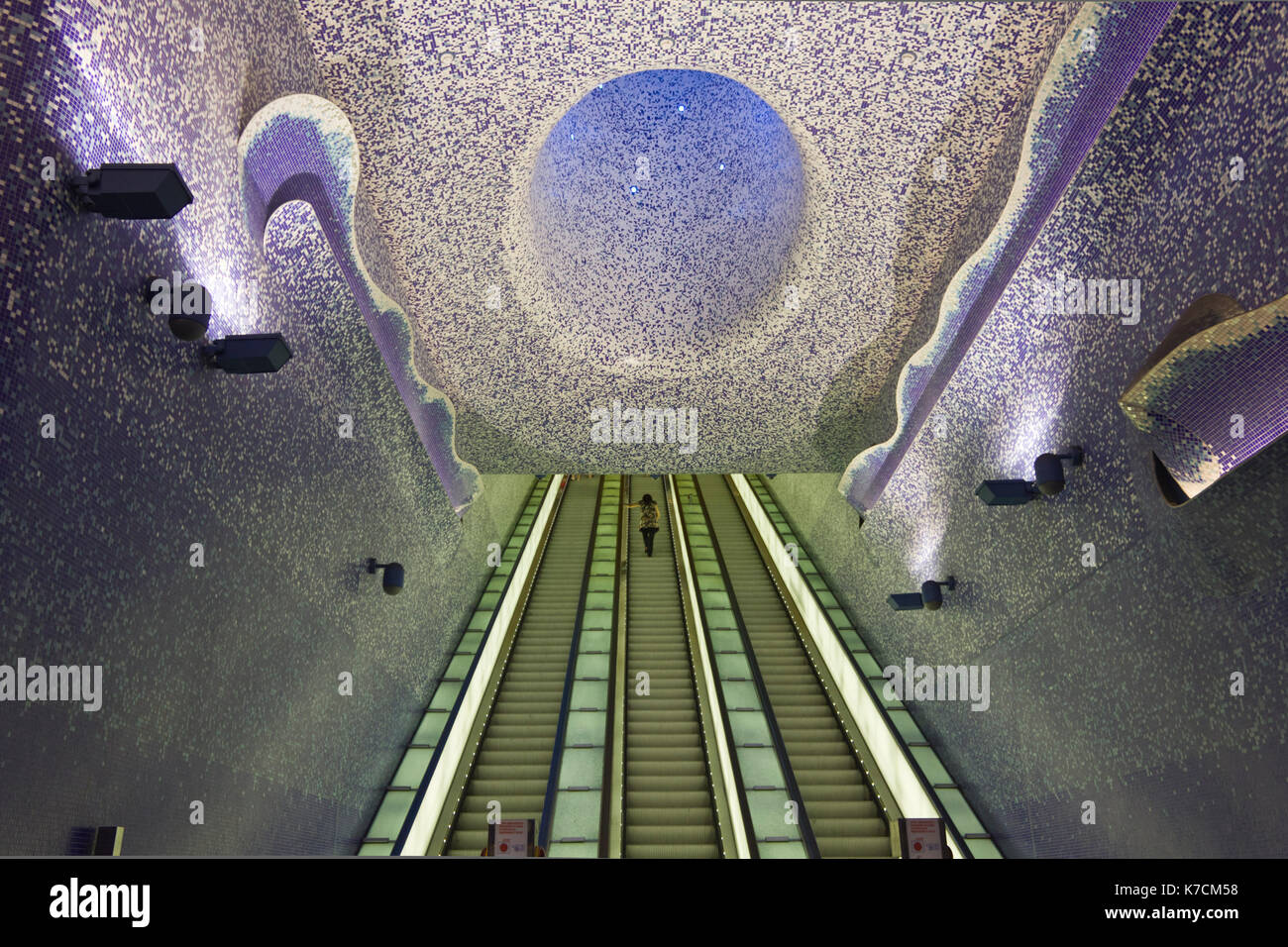 Naples line 6 metro network hi-res stock photography and images - Alamy