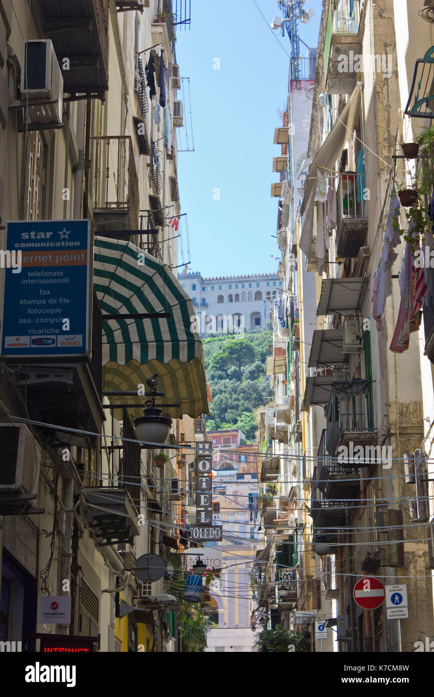 Spanish neighborhood in naples hi-res stock photography and images - Alamy