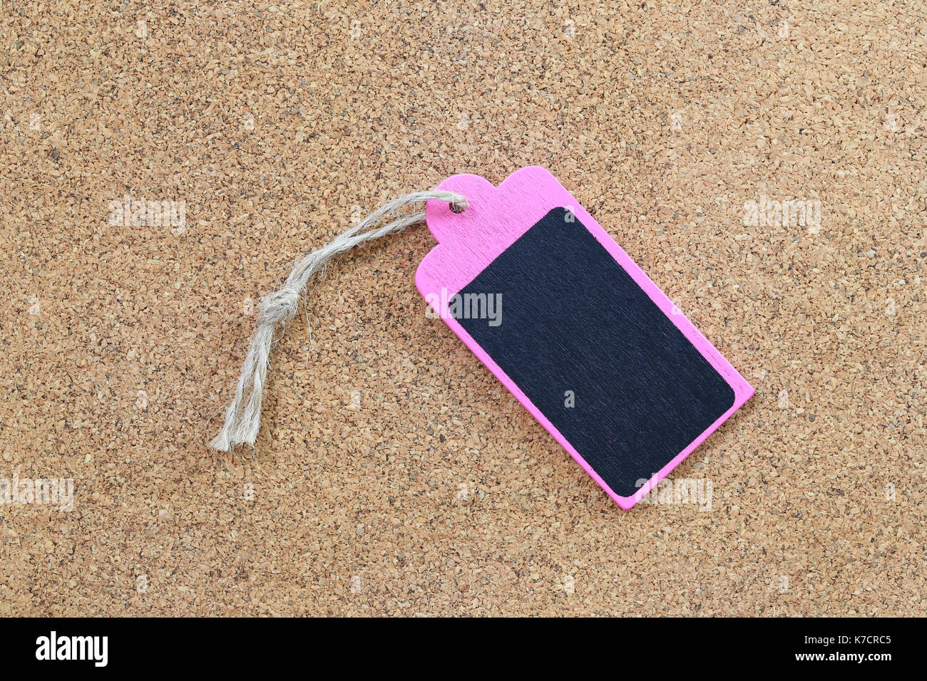 Pink empty wood sign on wooden cork background for input text in your ...