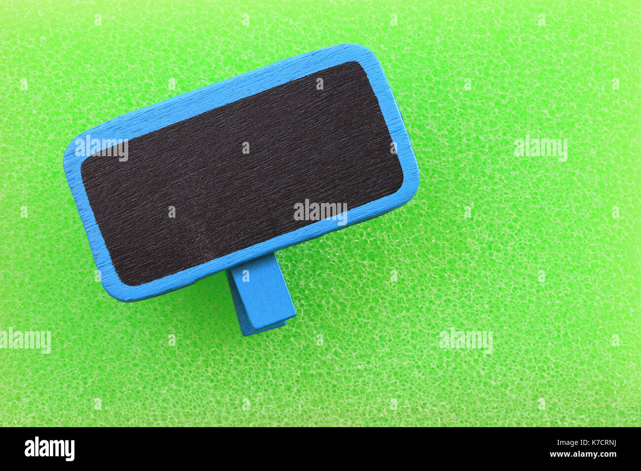 Blank wooden sign on the sponge background for design in your work ...