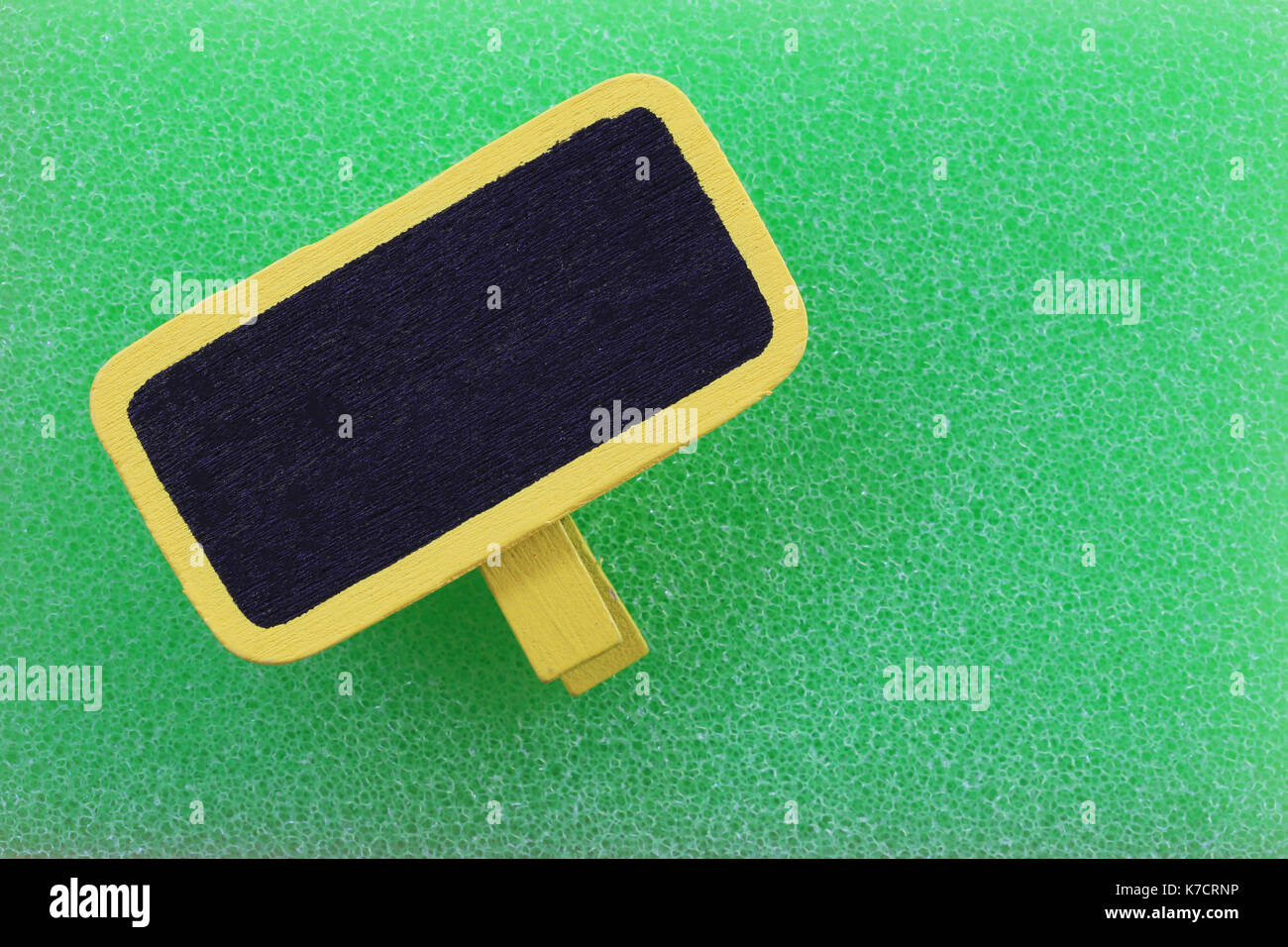 Blank wooden sign on the sponge background for design in your work ...