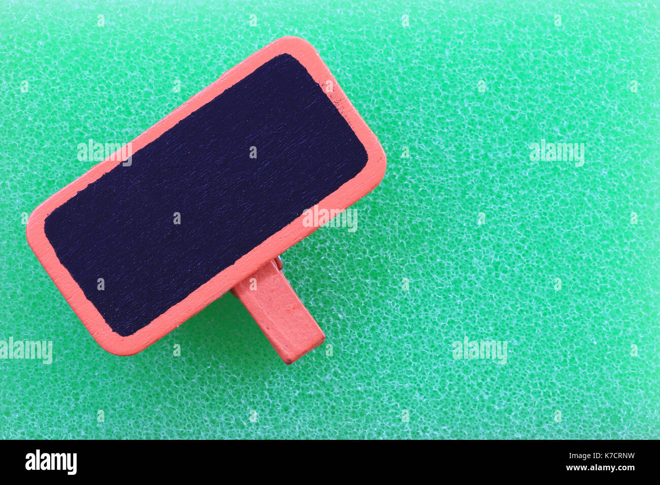 Blank wooden sign on the sponge background for design in your work ...