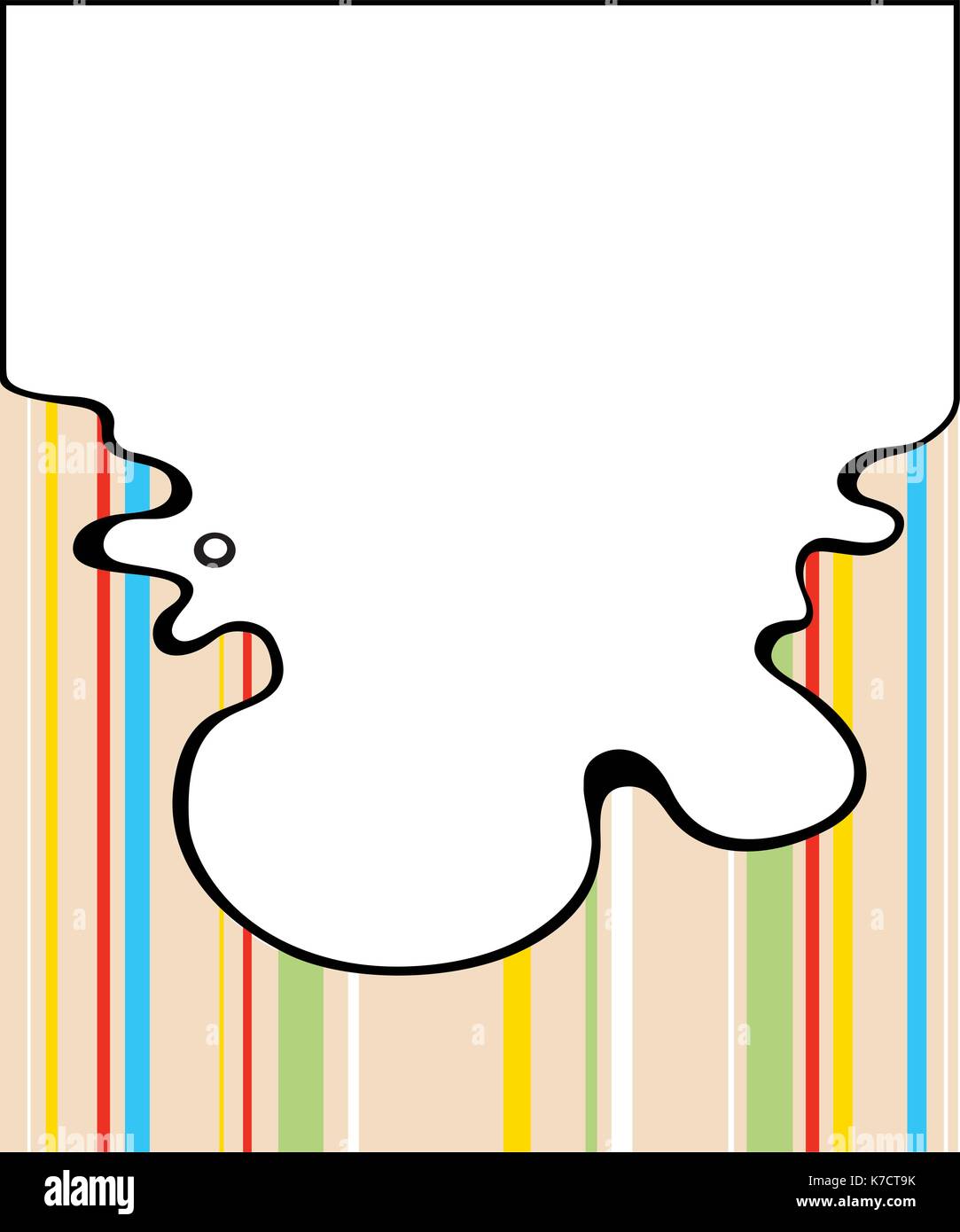 Frame page border colorful Stock Vector Images - Alamy