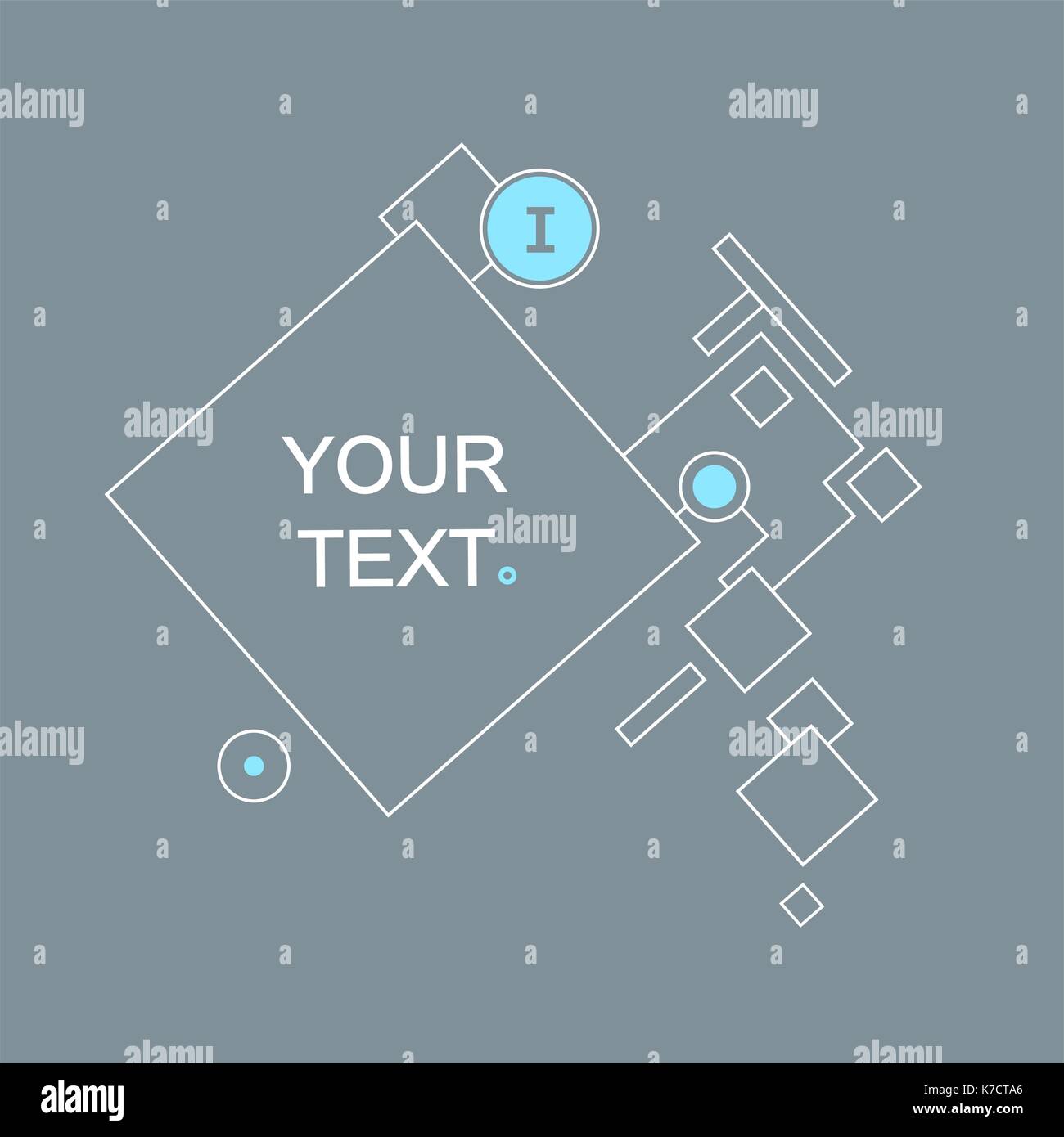 frame with primitive linear forms Stock Vector Image & Art - Alamy