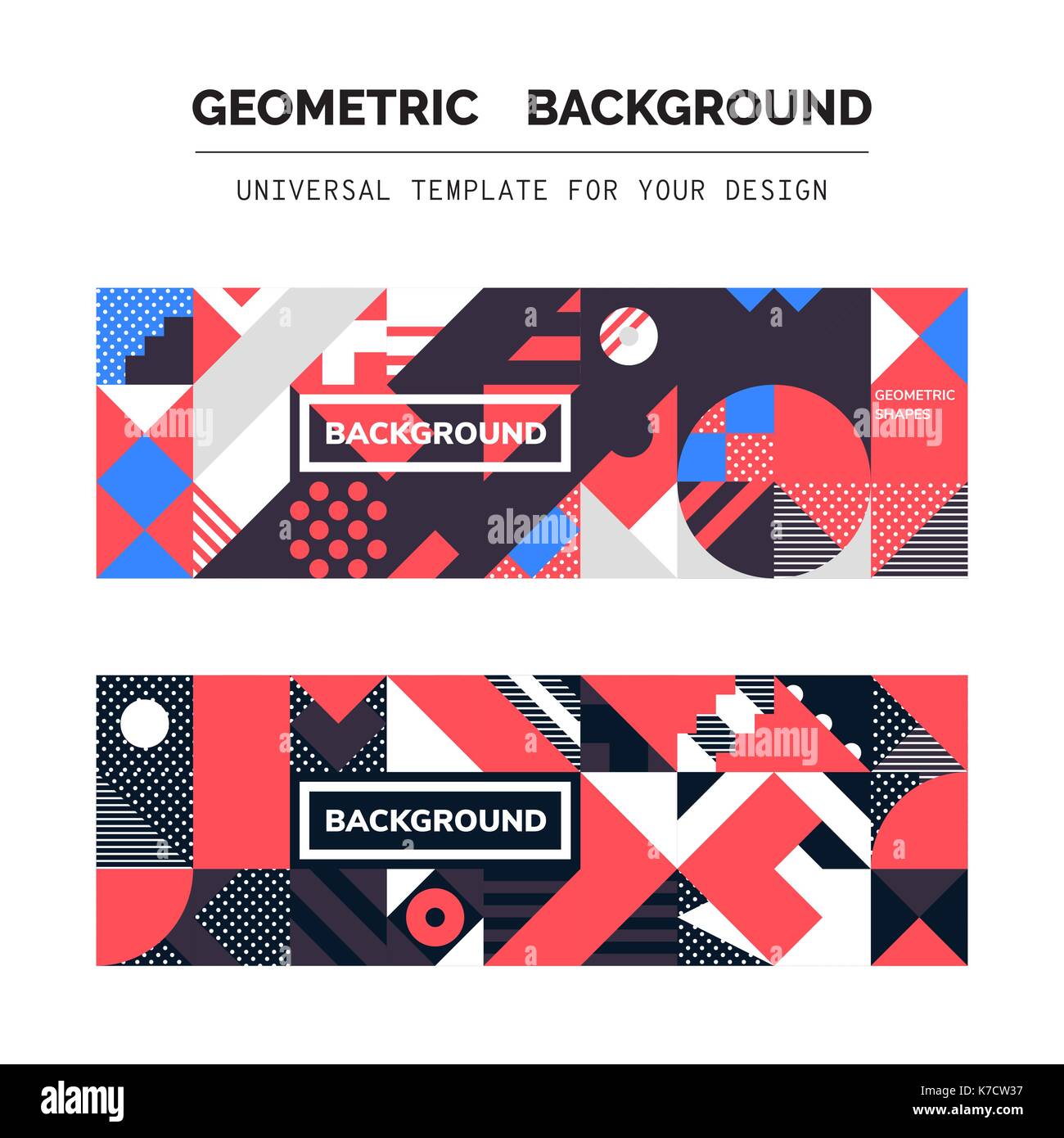 Abstract Geometric Backgrounds Stock Vector Image & Art - Alamy